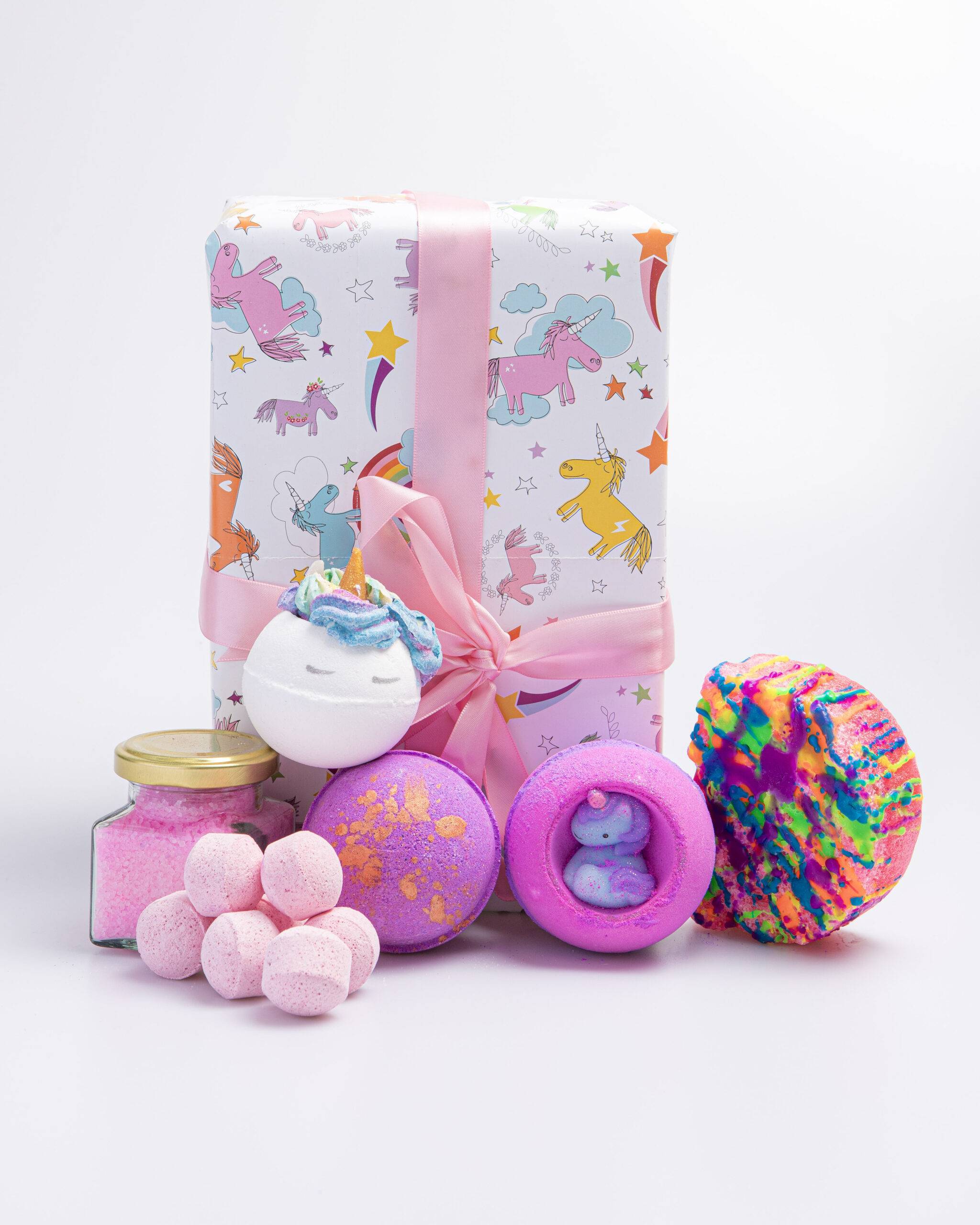 Unicorn Bath Bomb Set | Brighton Soap